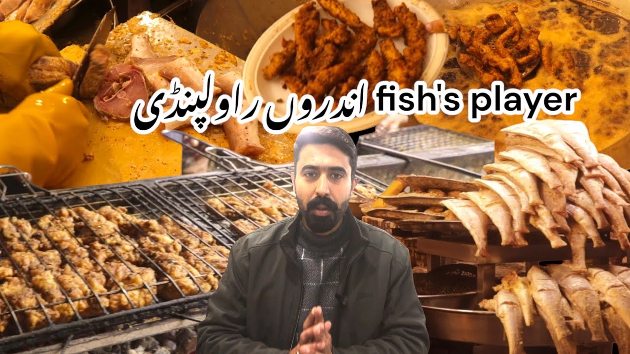 Mustafa dar ul mahi fish point | fish fry | street food saddar ...