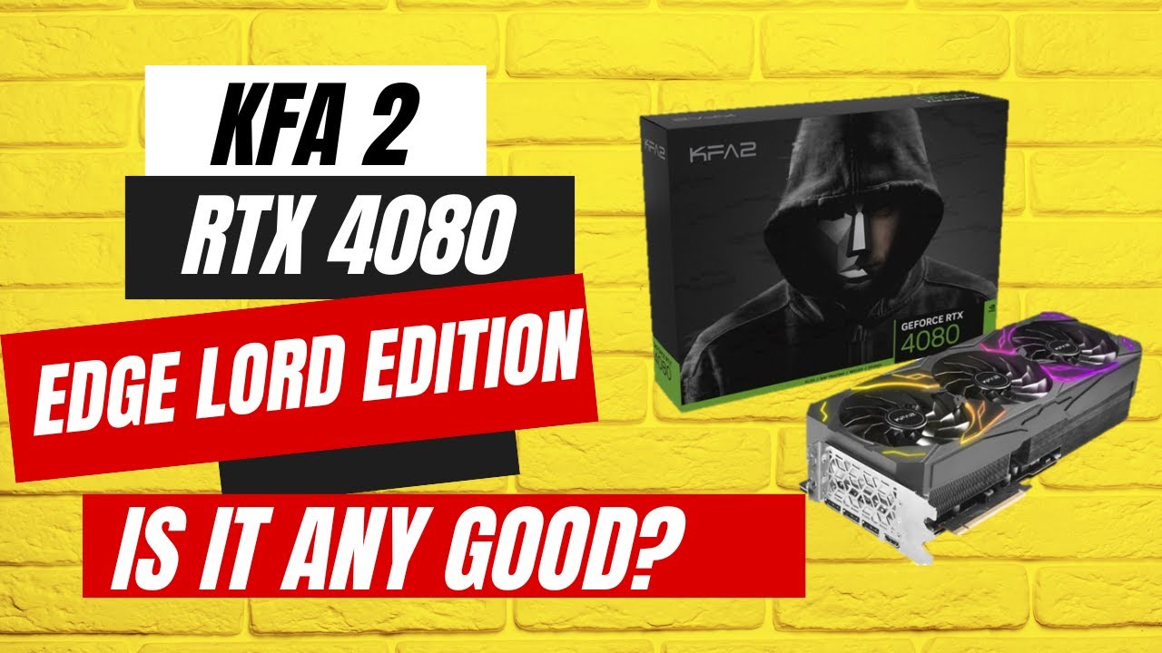 What's a Galax/KFA 2 RTX 4080 like? - YouTube