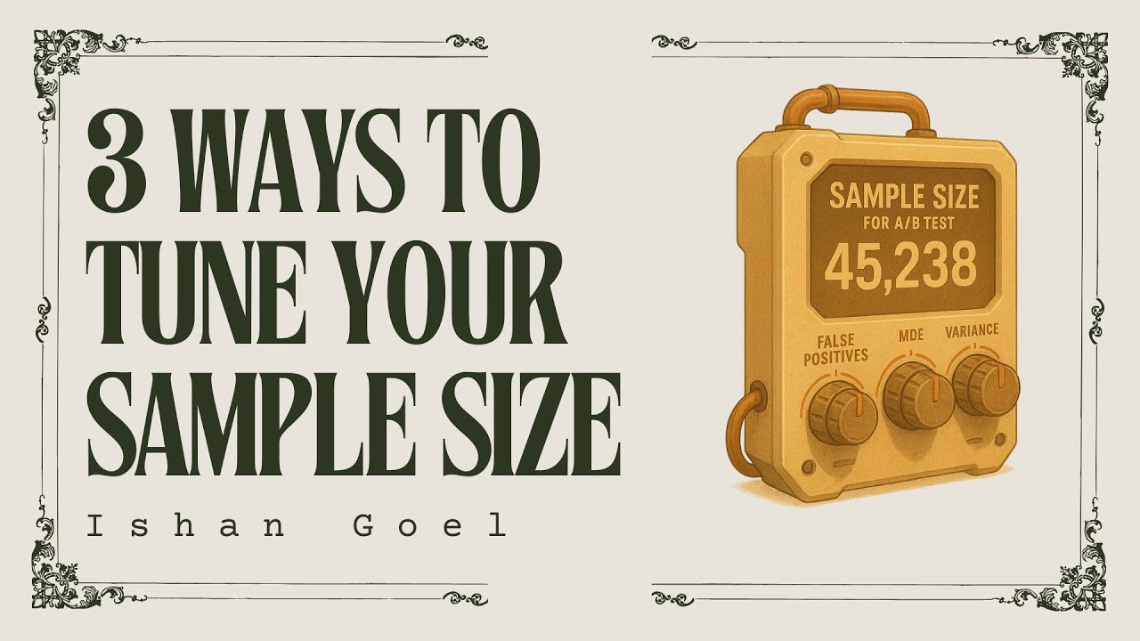 3 Ways to Tune Sample Sizes - YouTube