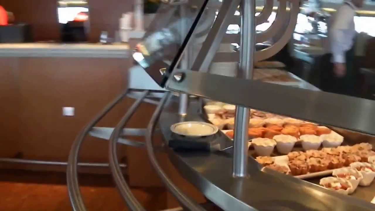 MSC Armonia La Brasserie Cafeteria Buffet Restaurant Tour - YouTube