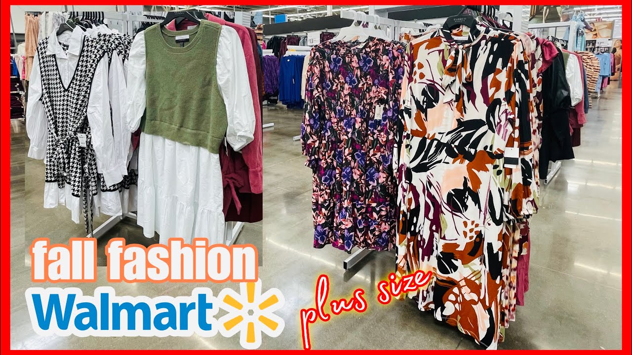 WALMART PLUS SIZE FALL FASHION * holiday shirts * home * SHOP WITH ME ...