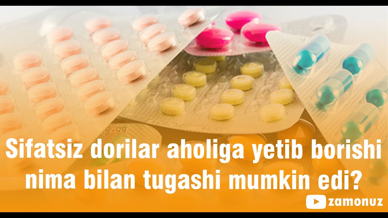 Sifatsiz dorilar aholiga yetib borishi nima bilan tugashi mumkin edi ...
