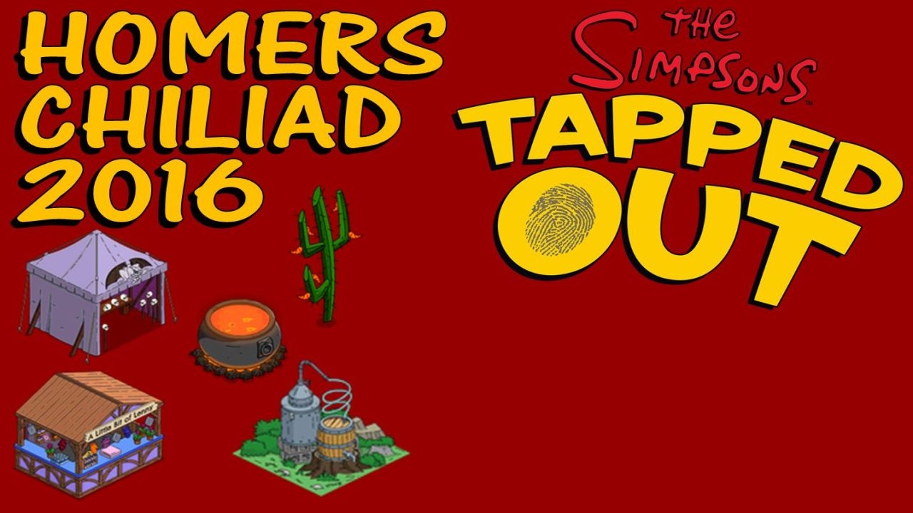 The Simpsons Tapped Out: Homer's Chiliad 2016 - YouTube