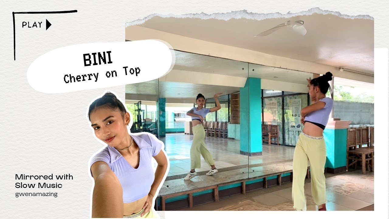 BINI - 'Cherry on Top' Dance Tutorial | COUNTINGS with SLOW MUSIC ...