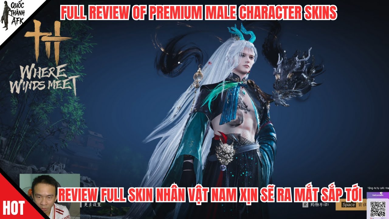 Where Winds Meet | Review Full Skin Nhân Vật Nam Xịn - Full Review of ...