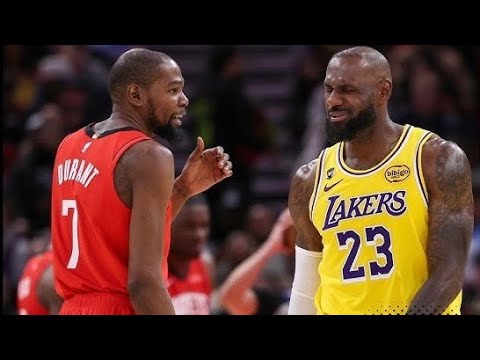 LeBron is too WASHED to beat KD’s Rockets in the playoffs