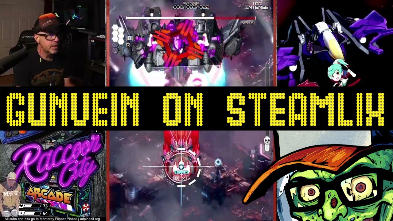 NGDEV Gunvein on SteamLix: Exploring stage 1. Much to learn. Streamed ...