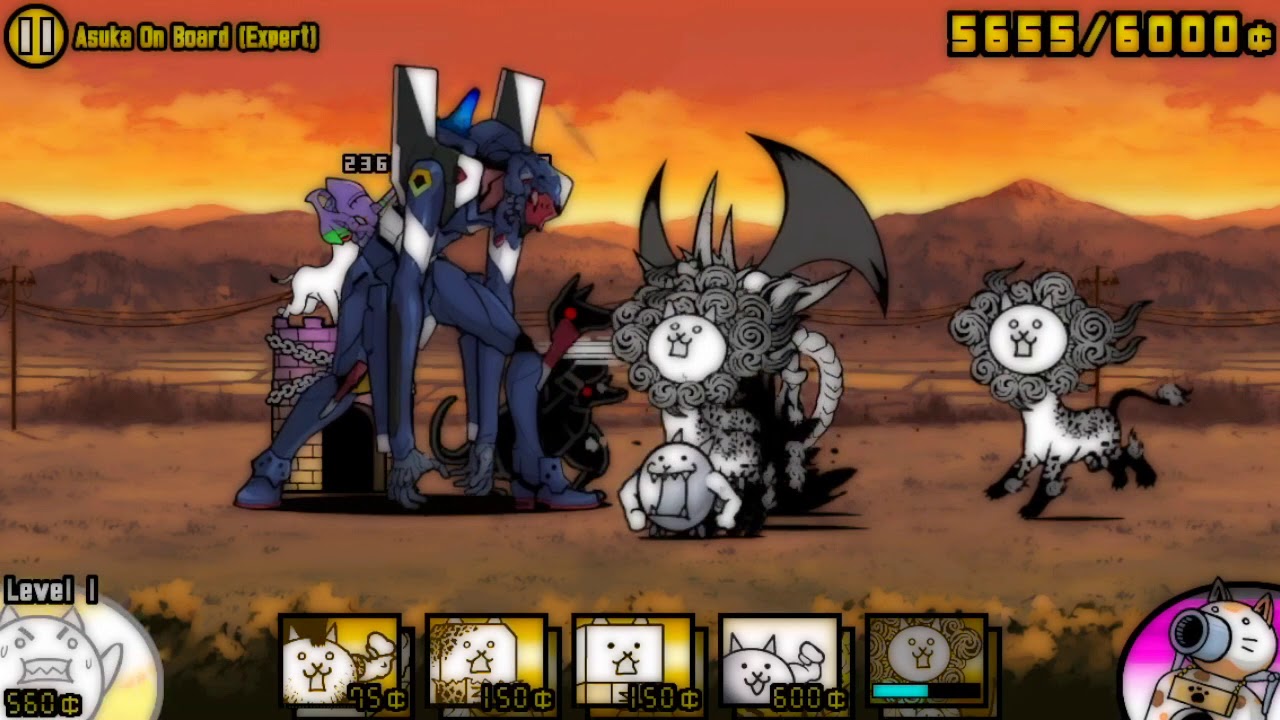 Battle Cats | The 9th Angel Strikes! - YouTube