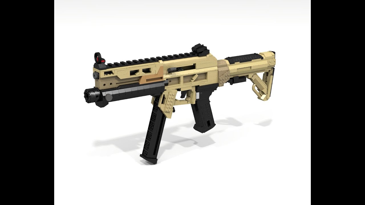 Custom Lego Gun MOC: BO3 Kuda (Base Model) - YouTube