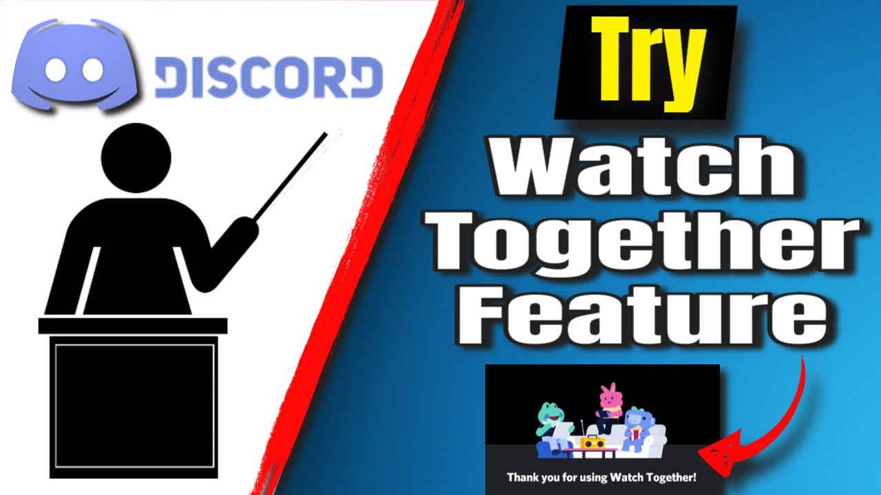 How To Try Discords New Watch Together Feature - YouTube
