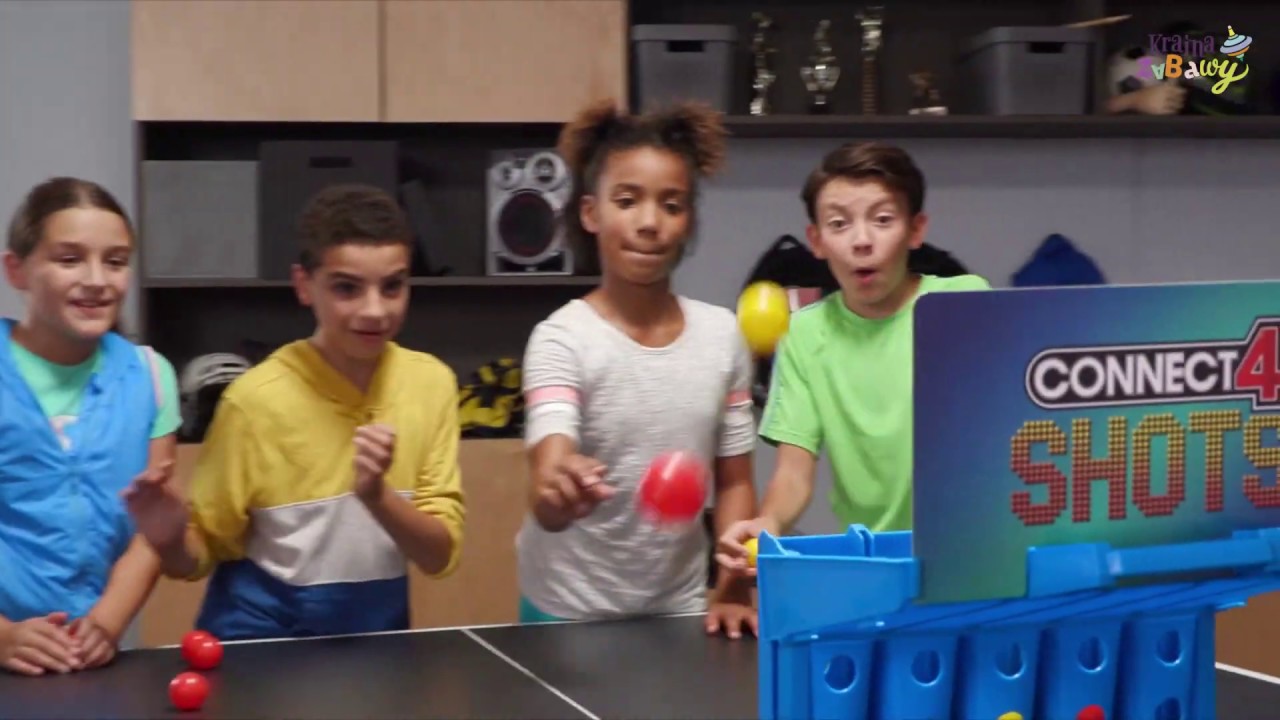 Hasbro - Gra Connect 4 Shots E3578 - www.krainazabawy.pl - YouTube