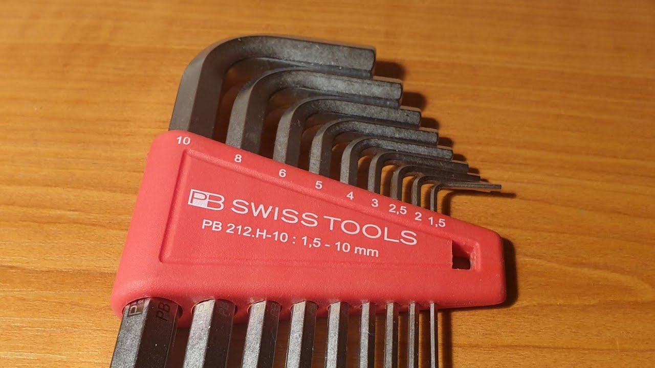 Imbus Klíče PB Swiss Tools / Hobby - YouTube