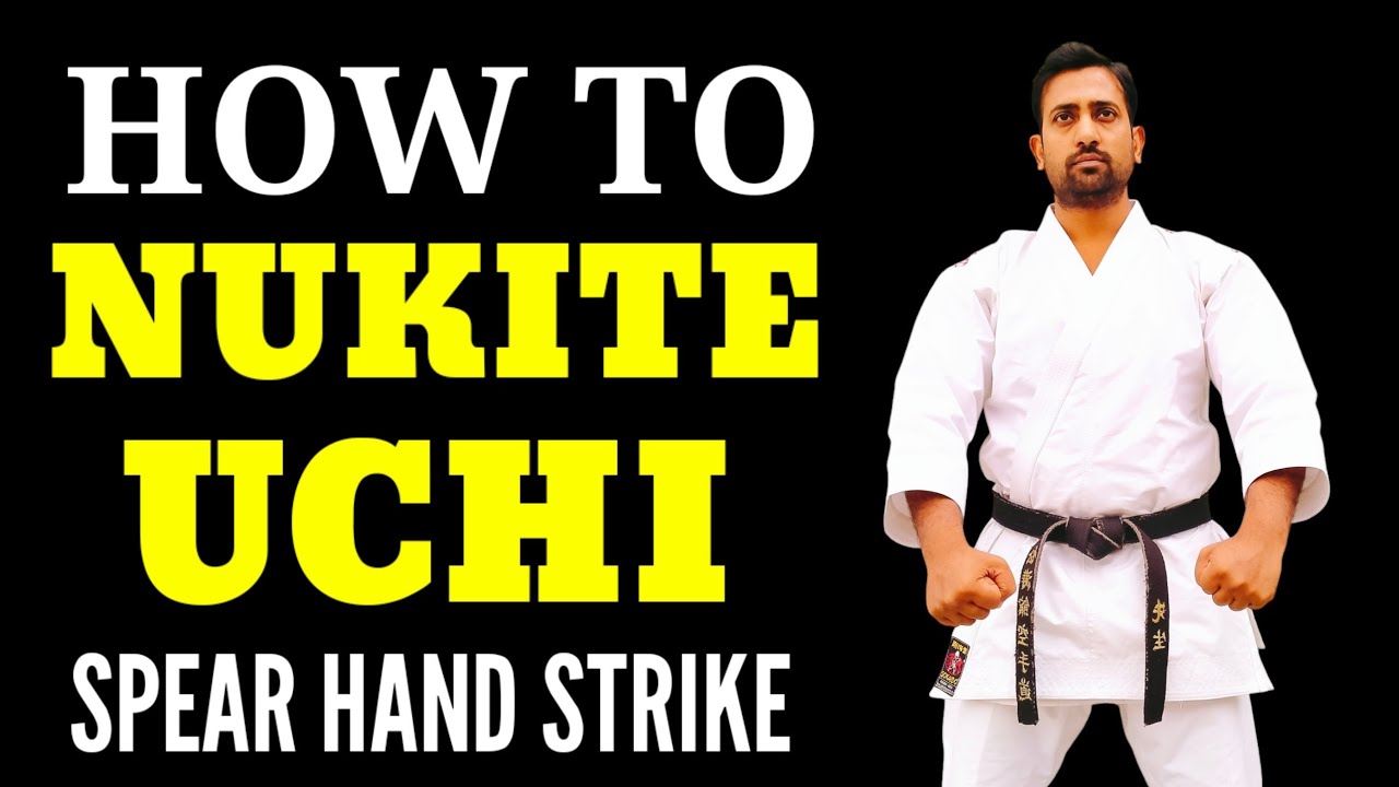 HOW TO NUKITE UCHI ( SPEAR HAND STRIKE ) #nukiteouchi #karate # ...