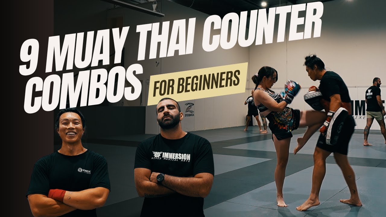 9 Essential MUAY THAI COUNTER COMBOS | For Beginners - YouTube