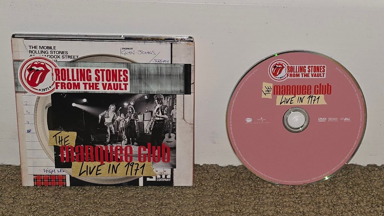 The Rolling Stones The Marquee Club Live In 1971 USA DVD Walkthrough ...