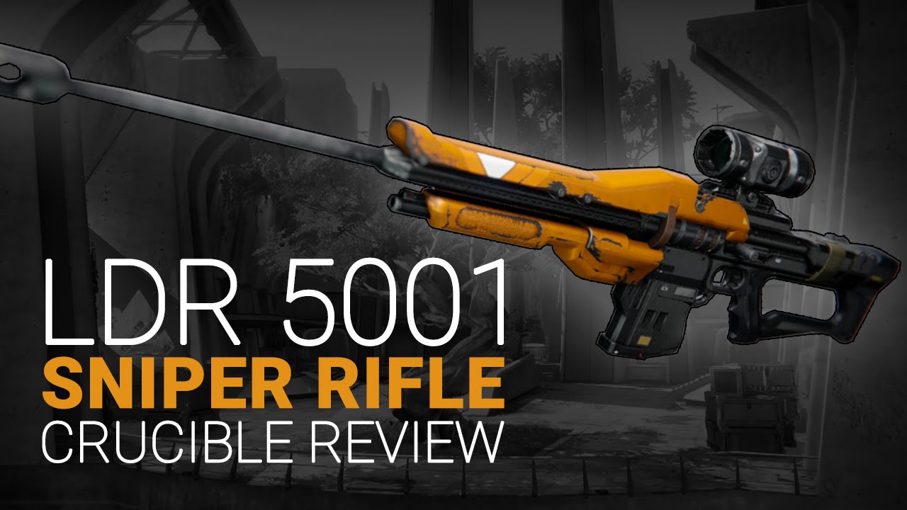 Destiny PvP | LDR 5001 Sniper Rifle - Crucible Review - YouTube