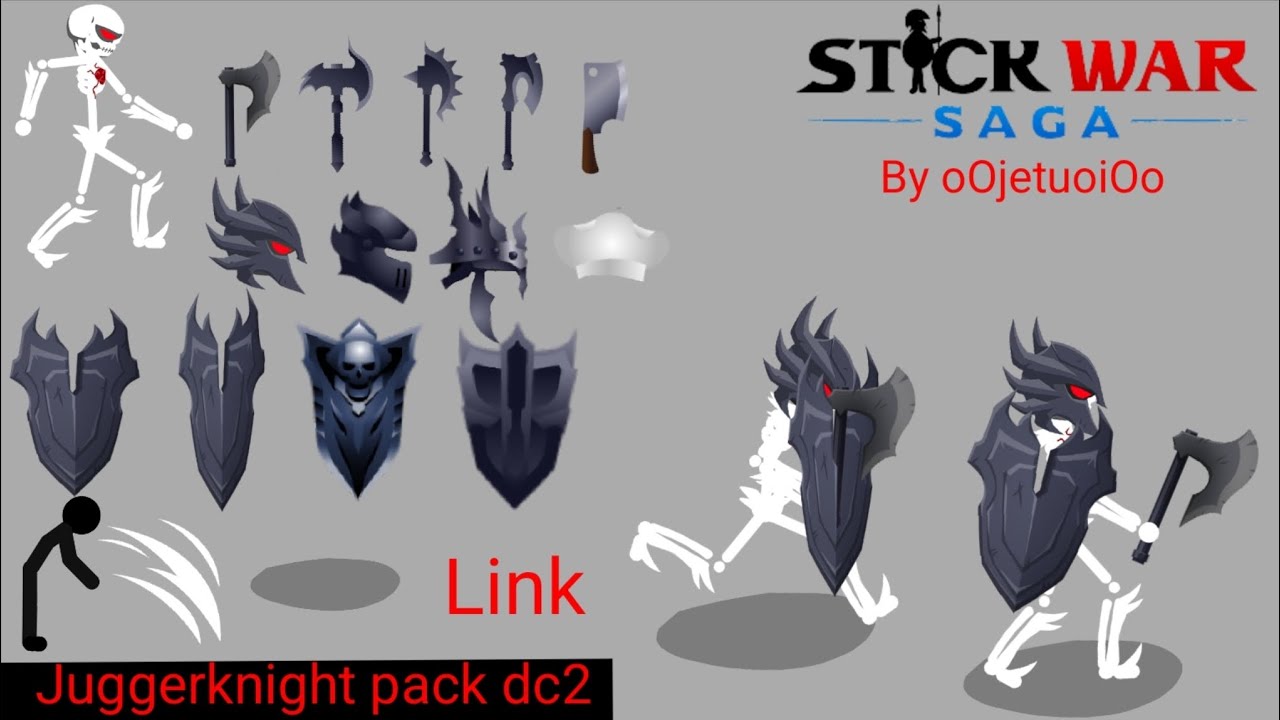 Dc2 | Juggerknight pack download | Stick war saga | Link in description ...