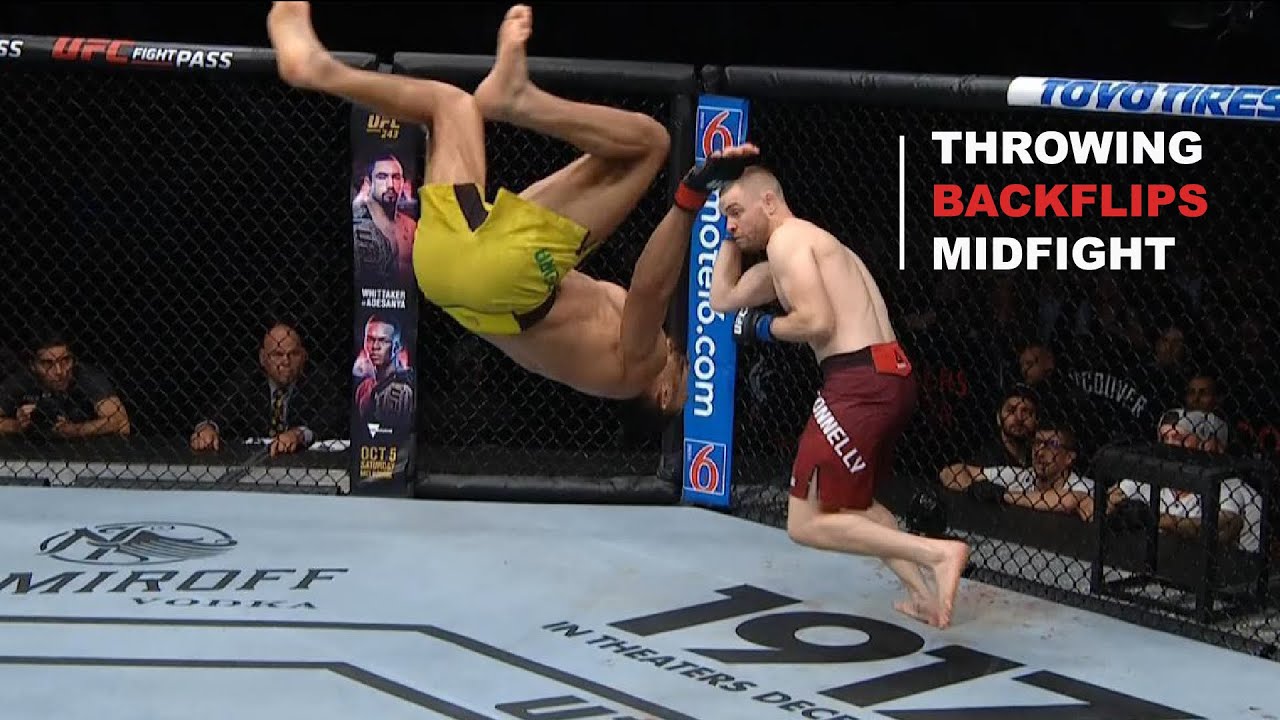 UFC Story : CRAZY CAPOEIRA Master SHOWS Skills !! - Michel Pereira ...