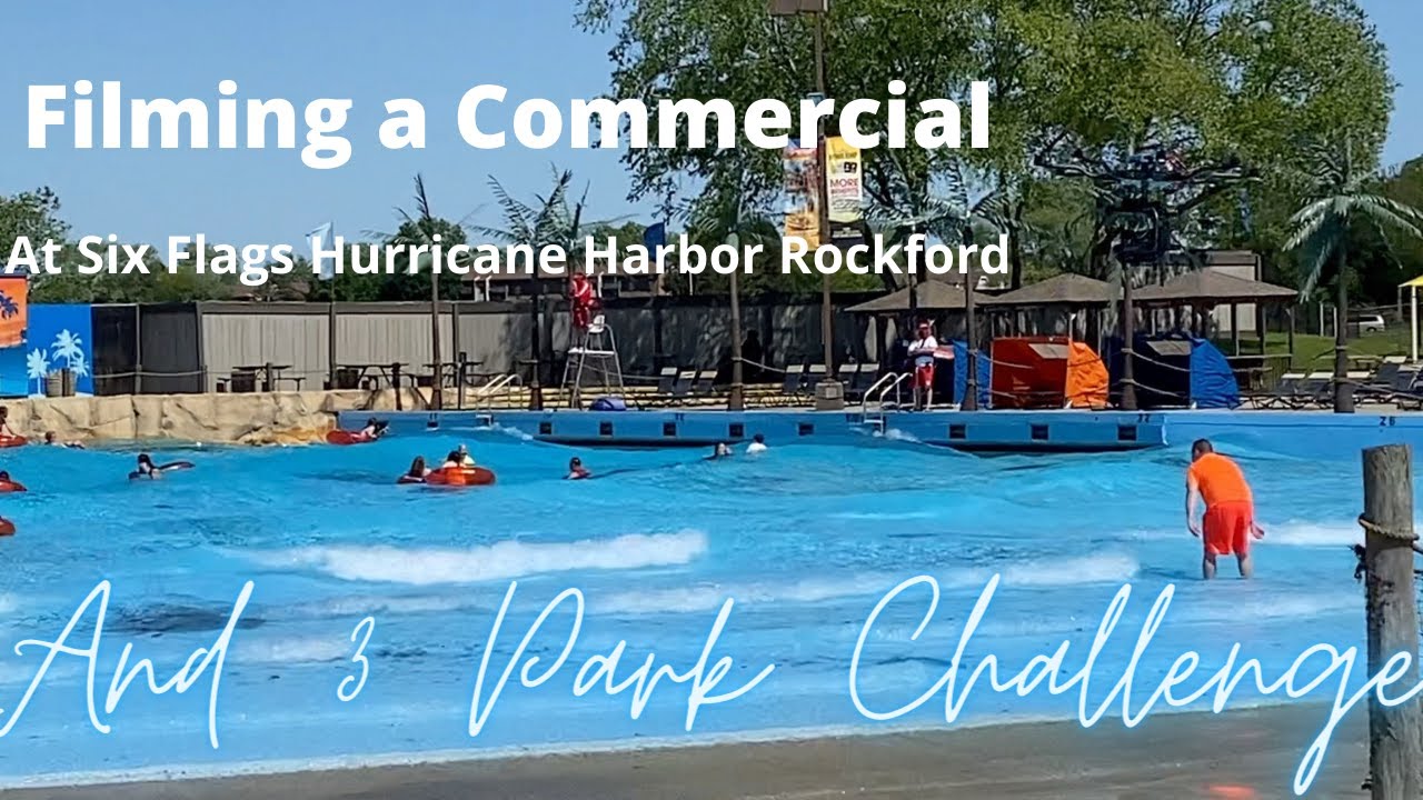 We filmed a Six Flags Waterpark Commercial in 50 Degrees & 3 Park ...
