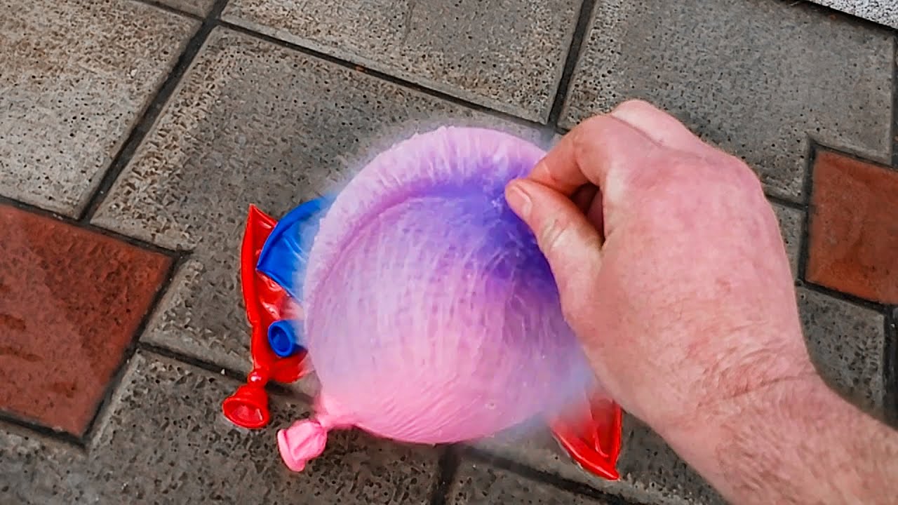 Balloon inside balloon - YouTube