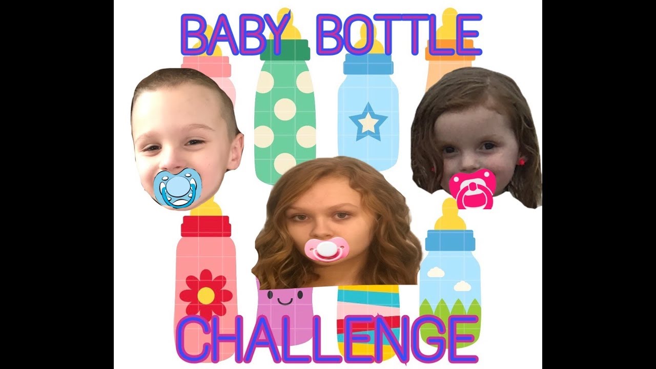 BABY BOTTLE CHALLENGE - YouTube