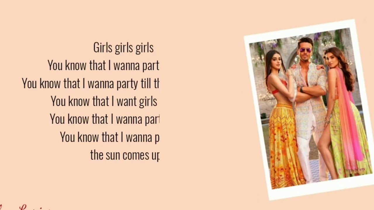 Student of the year 2 Lyries Speed Up - YouTube