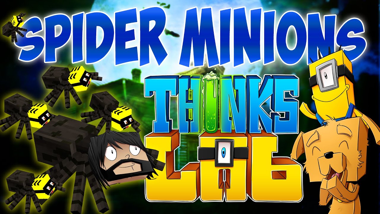 TERRIFYING TRICK OR TREAT!!! | Think's Lab Minecraft Mods [Minecraft ...