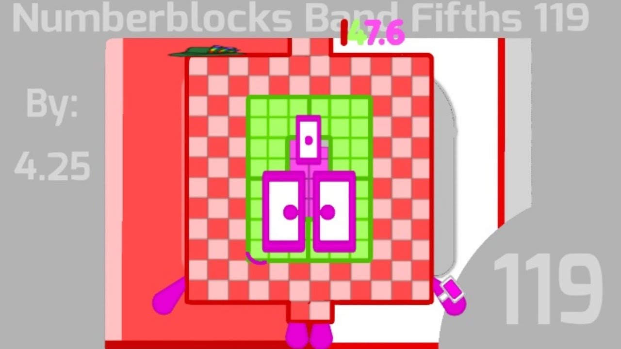 Numberblocks Band Fifths 119 (Special 6K subs) - YouTube