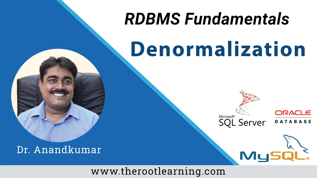 Tamil 18 Denormalization Youtube 3934
