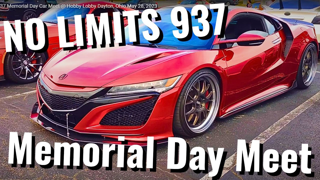 No Limits 937 Memorial Day Car Meet in 4k @ Hobby Lobby Dayton, Ohio ...