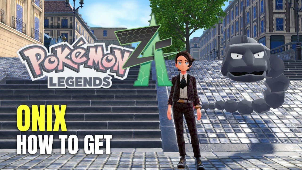 Pokémon Legends: Z-A How To Get Onix - YouTube