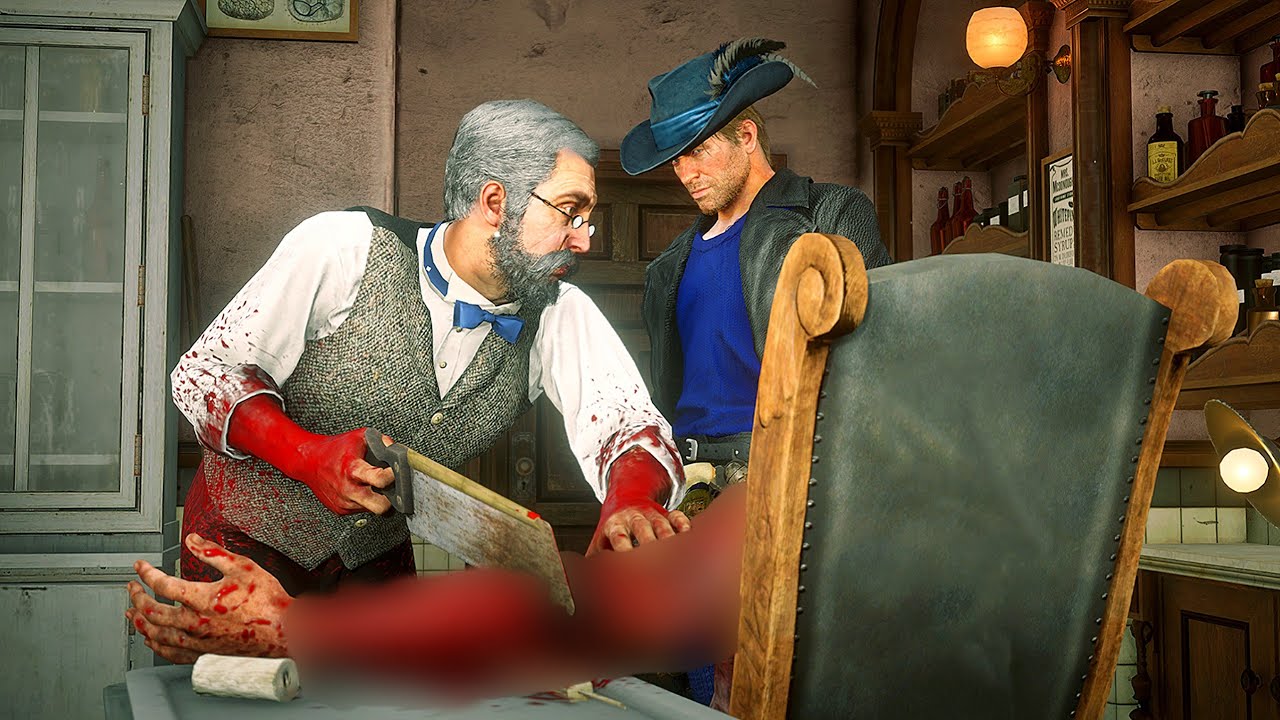 After the Diagnosis This Dialogue with the Doctor will Change - RDR2 ...