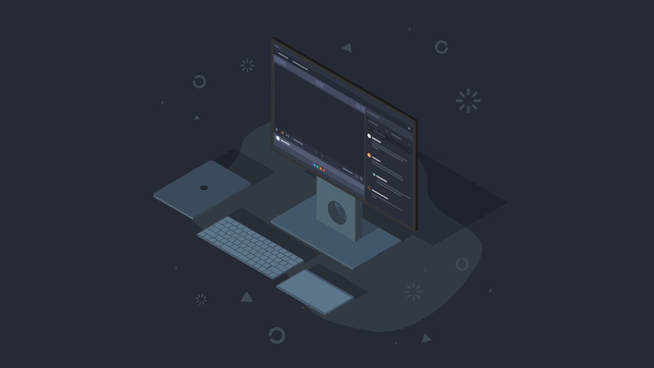 Designing Isometric PC/Mac Setup in Illustrator - YouTube