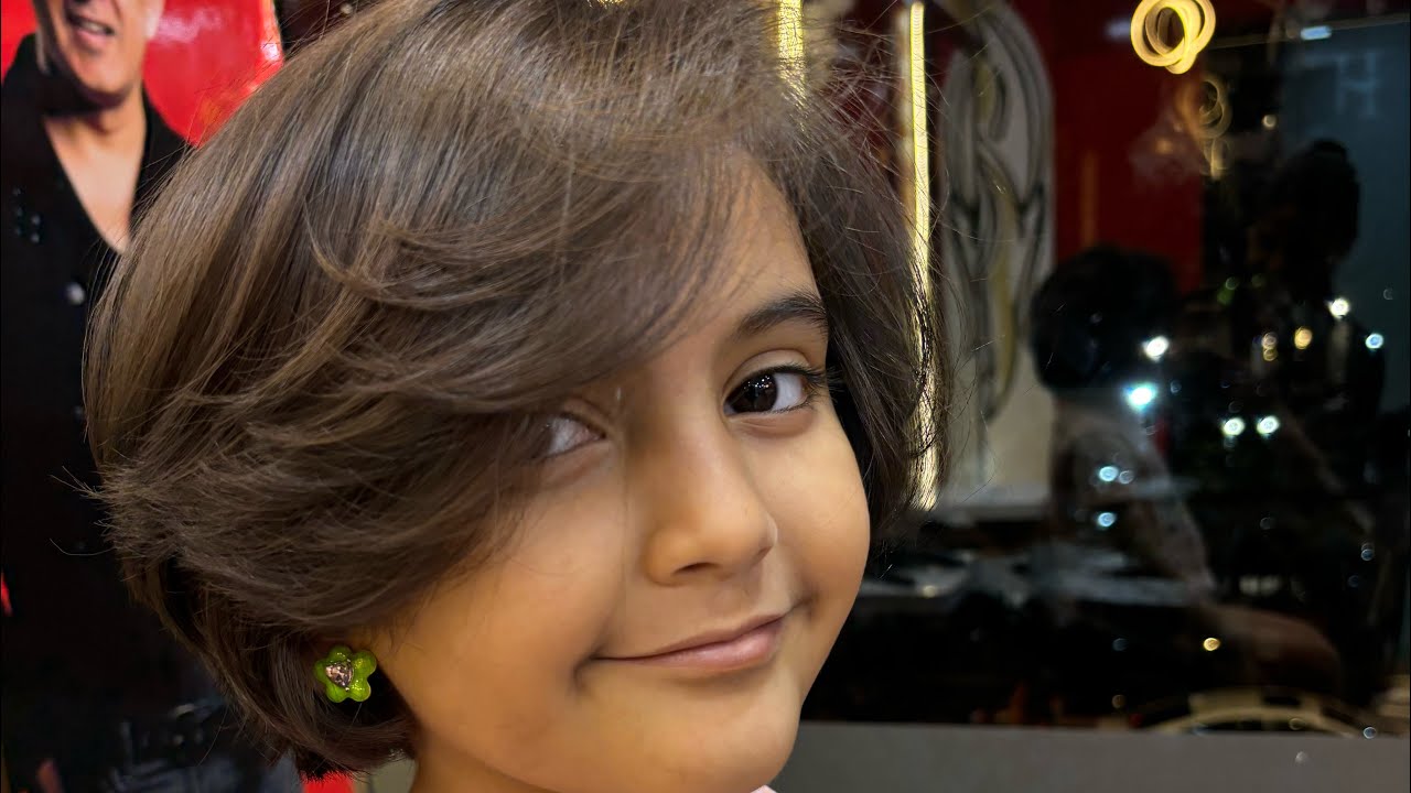 Volume layers! Haircut check !! Front Side Bangs! Front Flick Tutorial!! - YouTube