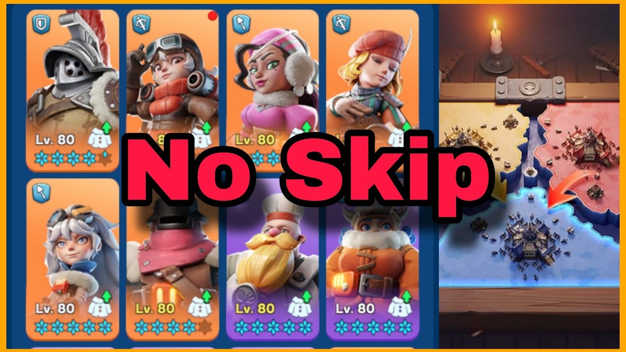 Why you should NEVER skip hero generation in Whiteout Survival - YouTube