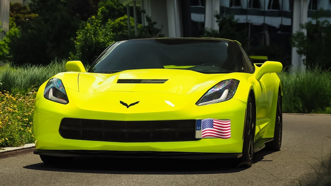 🇺🇸 Autopůjčovna GR8cars.cz | Chevrolet Corvette C7 6,2L V8 - YouTube