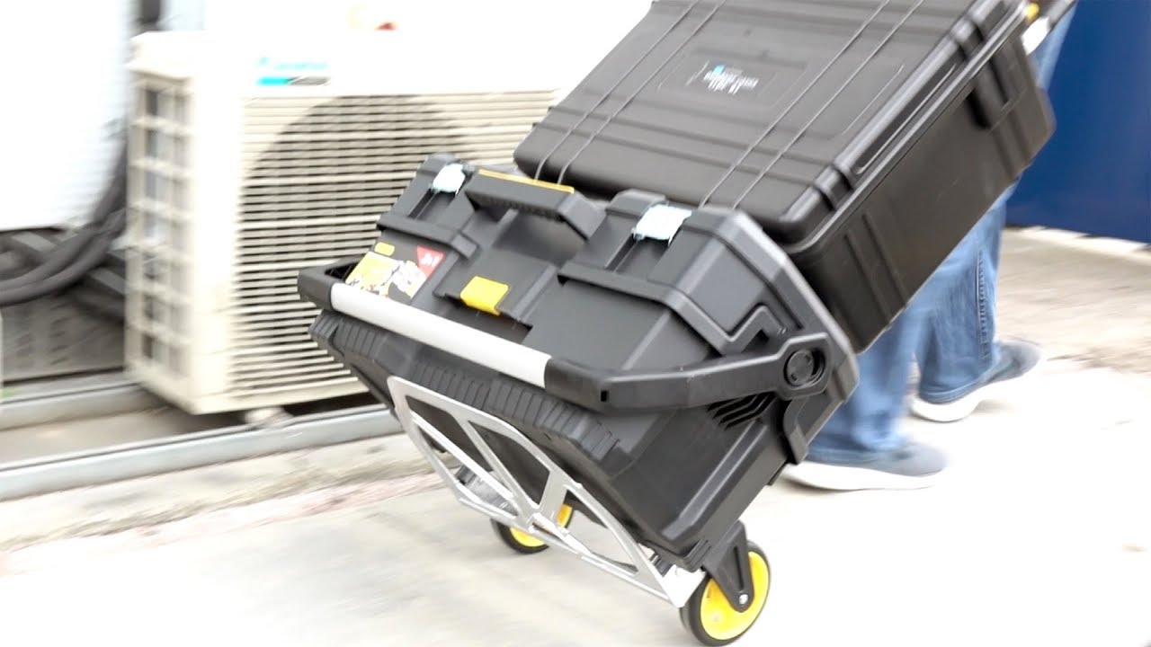 Stanley FT516 Folding Hand Truck - FIRST LOOK! - YouTube