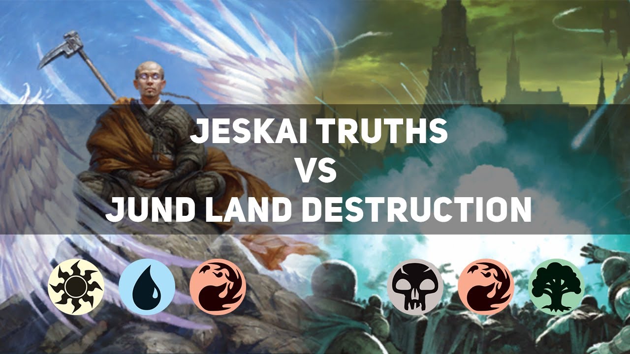 Jeskai Truths vs Jund Land Destruction | Mythic | MTG:A Historic - YouTube