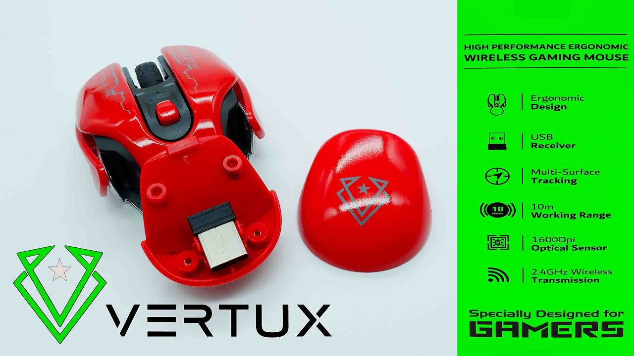 vertux Glider Mouse - YouTube