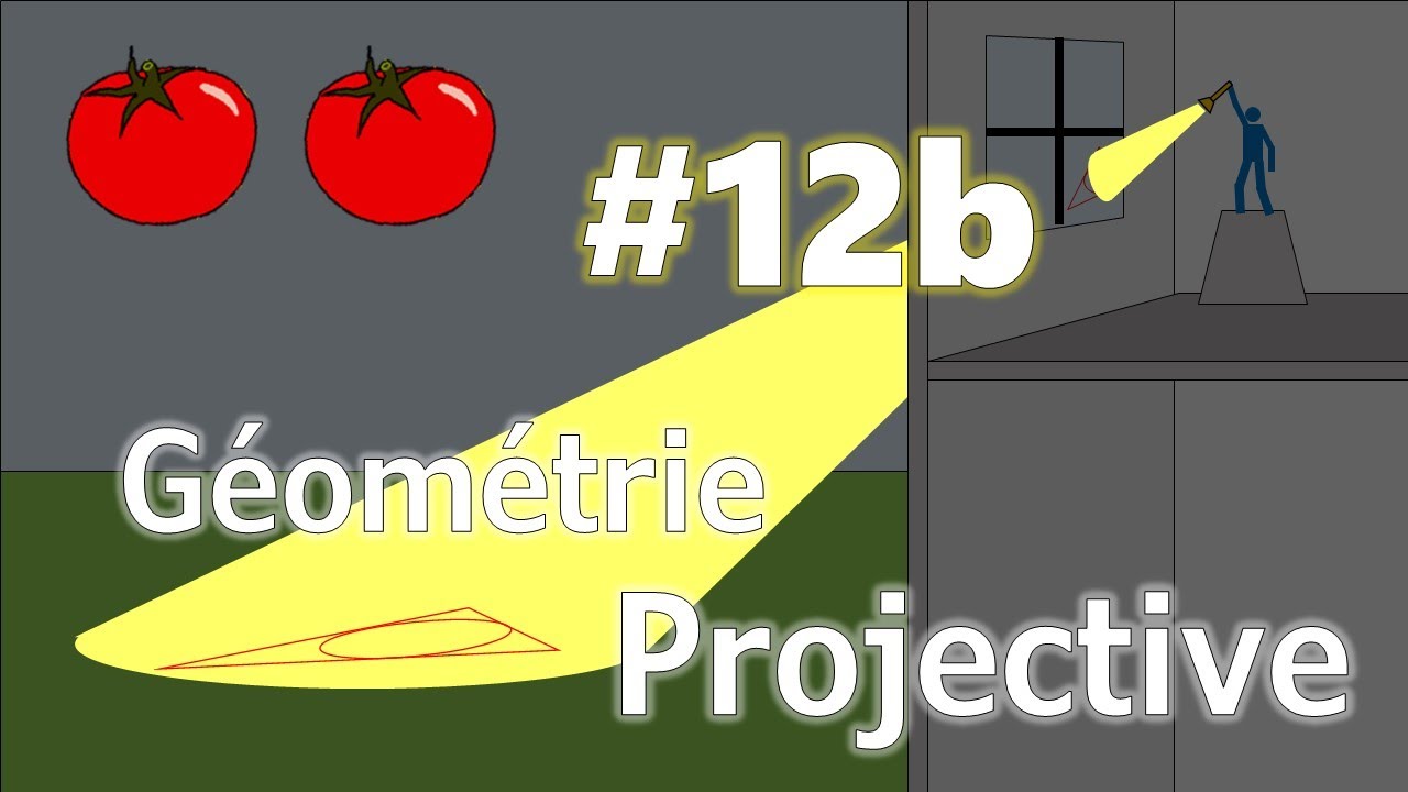 Thomaths 12b : La Perspective II, Géométrie projective (introduction ...