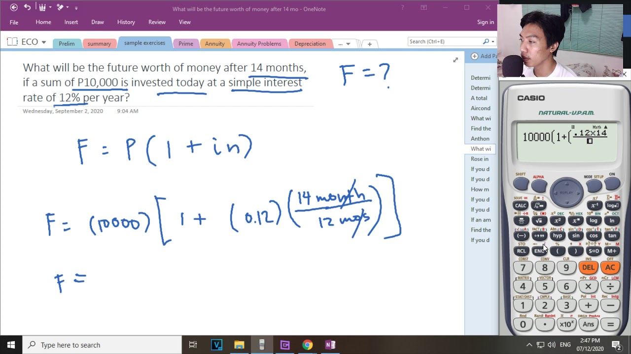 Engineering Economics : Simple Interest (Problems) Pt. 4 - YouTube