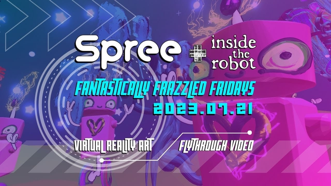 Fly Through Video - VR Art by InsideTheRobot with DJ Spree, Painted ...