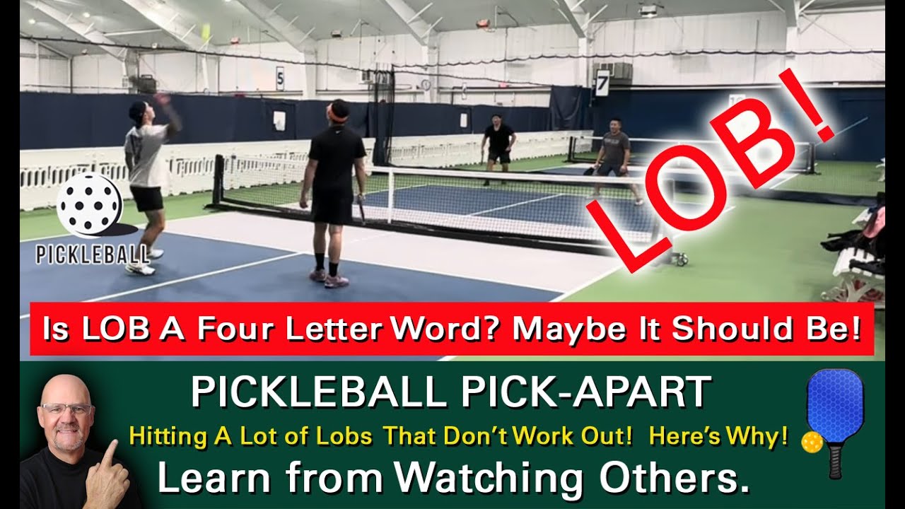 Pickleball! Mastering the Lob—Or Avoiding It? - YouTube