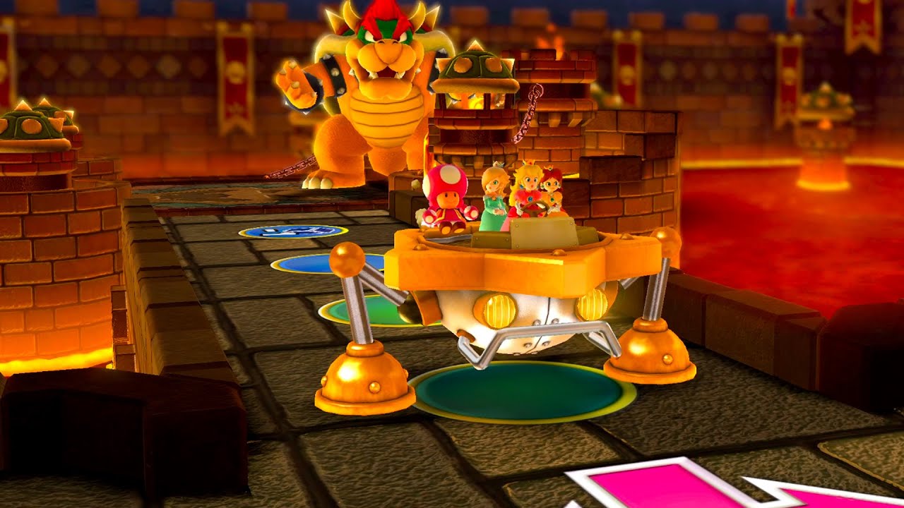 Mario Party 10 Bowser Party - Peach, Rosalina, Daisy, Toadette - Chaos ...