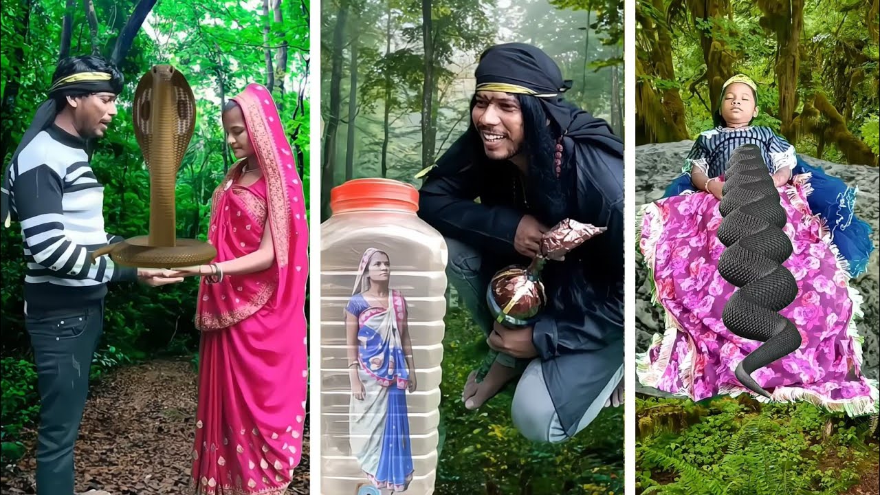 इच्छाधारी नागिन ओर सपेरा की कहानी 🐍🦹|| इच्छाधारी नागिन कि और शिकारी कि ...