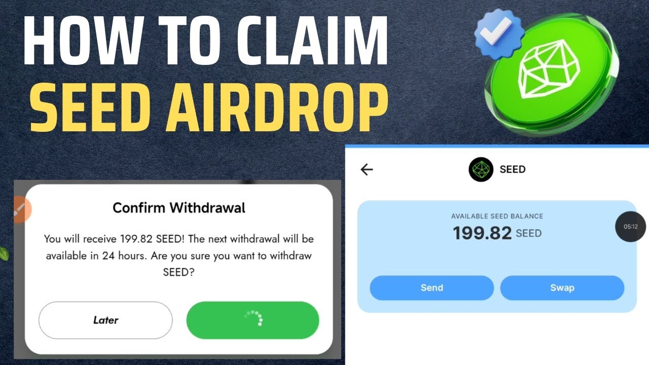 How to Claim Seed Airdrop - YouTube