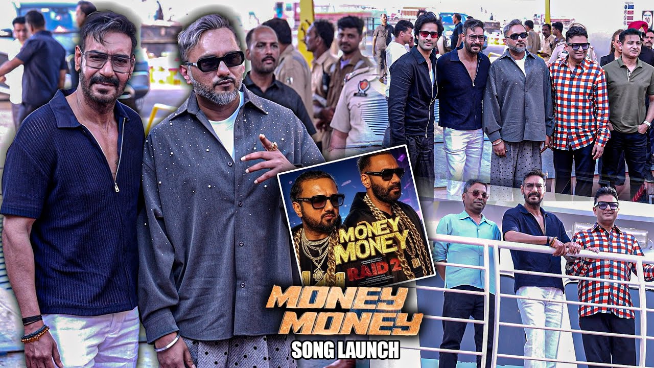 RAID 2: Ajay Devgn & Honey Singh Launch 'Money Money' Song on Luxury ...