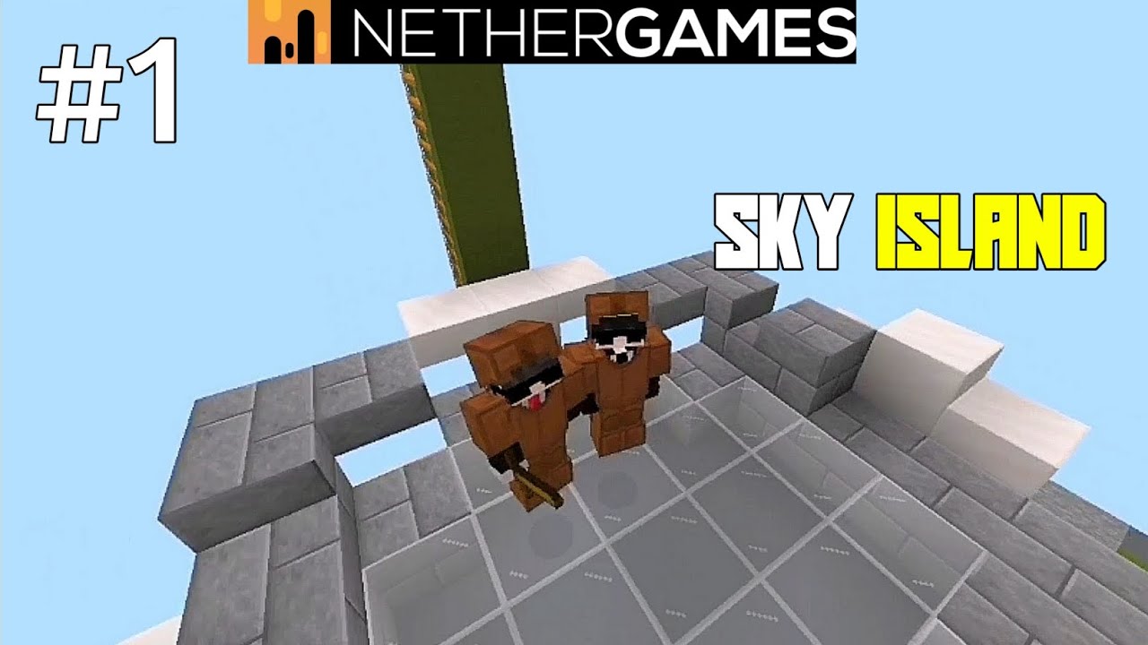"Cloud Hoppers Unite: Nether Games Sky Island Ep. 1" - YouTube