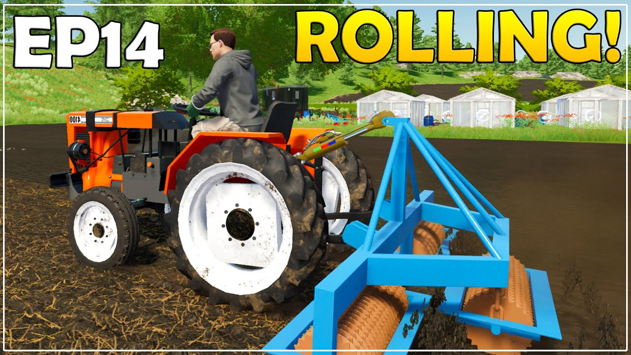 ROLLING OUR FIELDS! HARVEST FINISHED!? - Hard Mode - FS22 Calm Lands ...