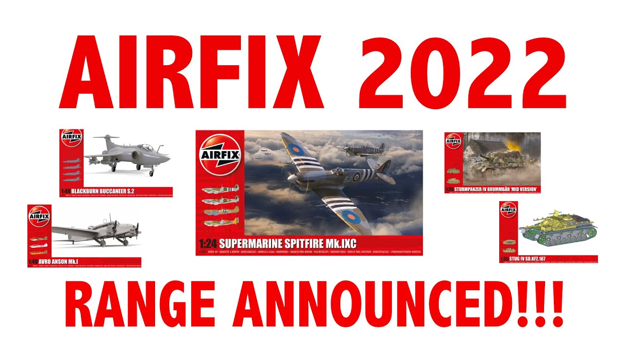 2022 Airfix range announcement review - HD 1080p - YouTube